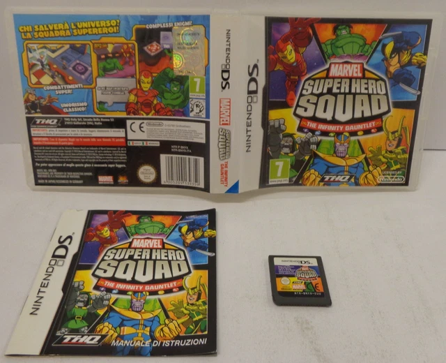 CONSOLE GAME NINTENDO DS ITALIANO Marvel Super Hero Squad The Infinity ...