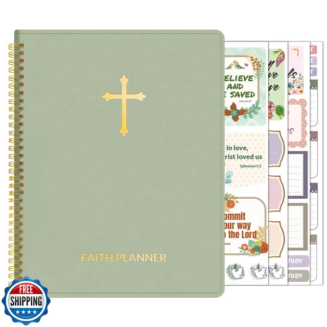 2026 CHRISTIAN PLANNER - 12 Month Bible Journal and Prayer Planne £37. ...