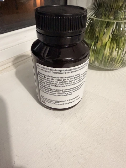 JS HEALTH HAIR And Energy Formula 60 Capsules Vegan Gluten Free FACTORY ...