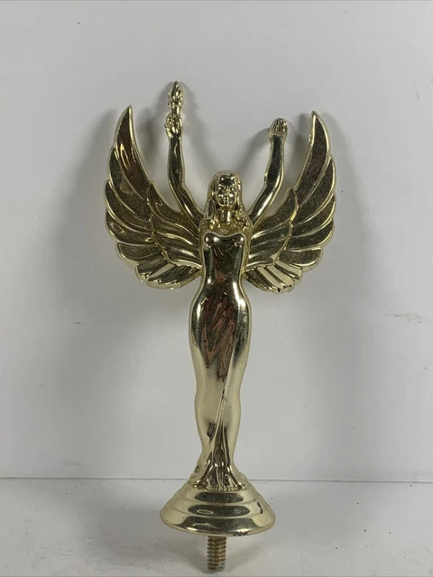 GOLD WINGED ANGEL Goddess of Victory Trophy Topper 5 1/2” plastic £9.47 ...
