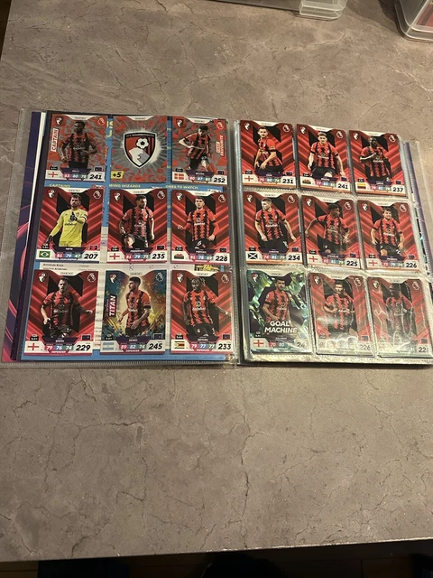 PANINI ADRENALYN XL Premier League Plus 2023- Complete set Of base ...