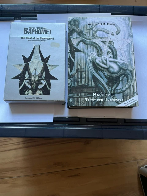 H.R. GIGER BAPHOMET: Tarot of the Underworld with Epilepsy CD plus ...