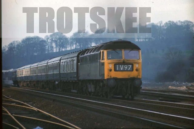 35MM SLIDE BR British Rail Diesel Loco Class 47 47262 Chesterfield 1975 Original £3.99 - PicClick UK