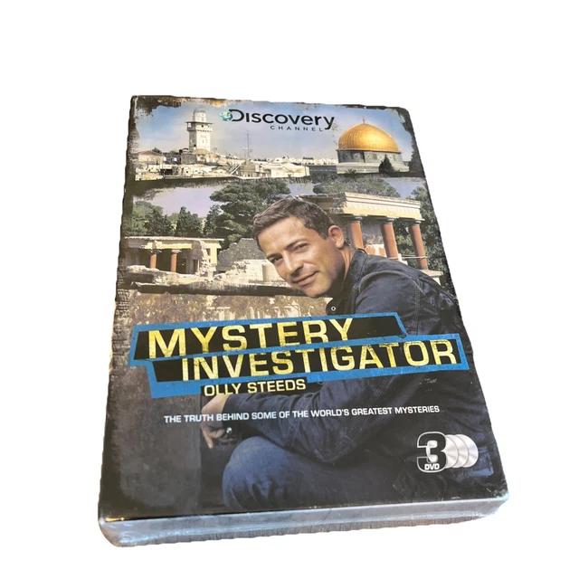 DISCOVERY CHANNEL MYSTERY Investigator With Olly Steeds 3 X DVD New ...