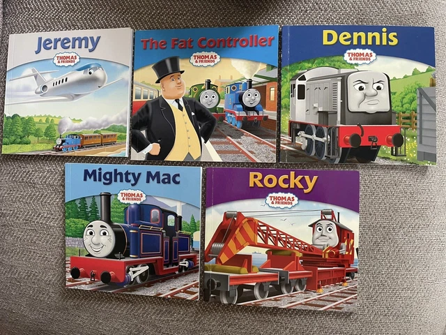THOMAS THE TANK Engine & Friends Paperback 5 Book Bundle Character ...