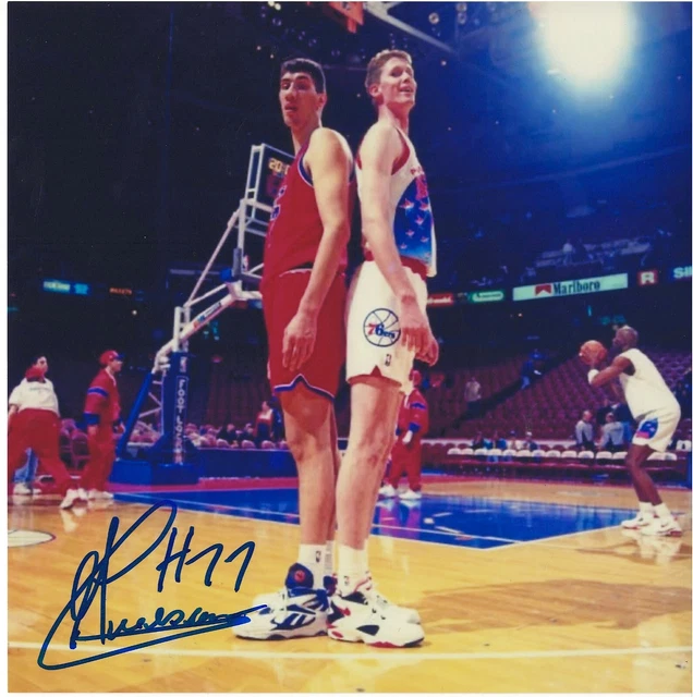 GHEORGHE MURESAN WASHINGTON Bullets/Wizards Tallest Nba Player Rare ...