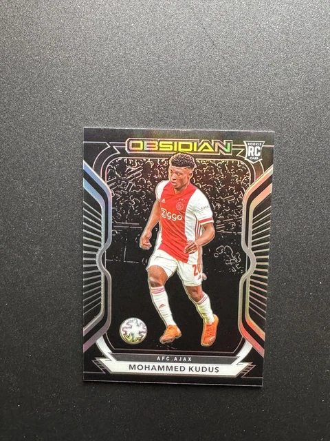 2020-21 PANINI OBSIDIAN #48 Mohammed Kudus RC Rookie/195 West Ham Ghana ...