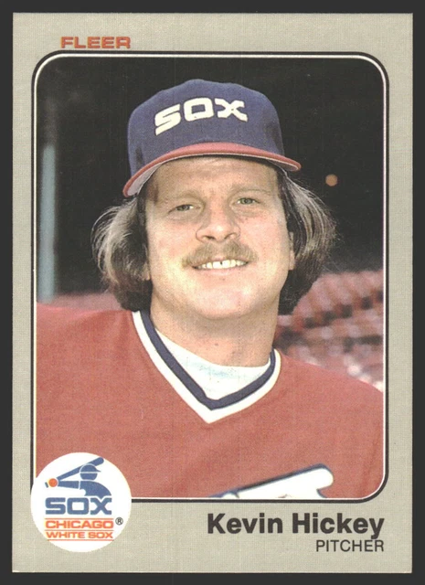 KEVIN HICKEY #237 1983 Fleer Chicago White Sox EUR 1,84 - PicClick FR