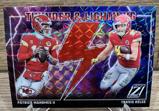 🔥2023 PANINI ZENITH Thunder & Lightning Patrick Mahomes Travis Kelce ... 🔥2023 PANINI ZENITH Thunder & Lightning Patrick Mahomes Travis Kelce ...