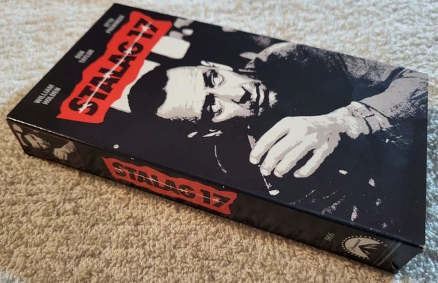 STALAG 17 VHS 1996 (1952) B&W William Holden Don Taylor Otto Preminger ...