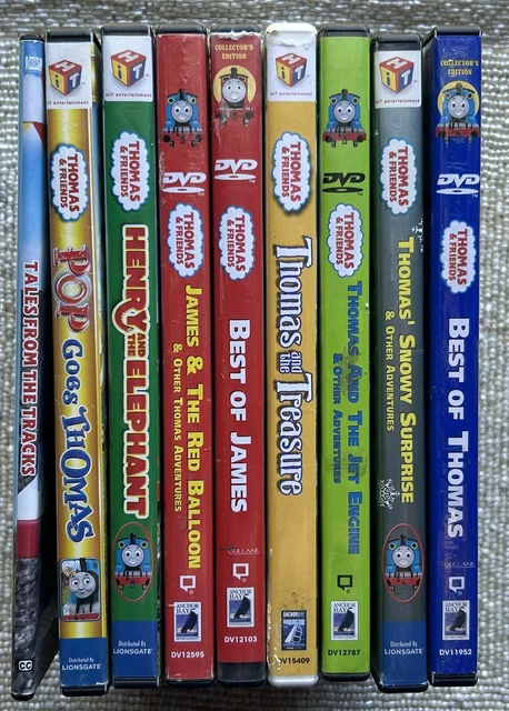 THOMAS THE TANK Engine & Friends DVD LOT Of 9 EUR 10,32 - PicClick FR