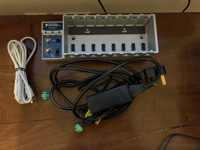 NATIONAL INSTRUMENTS NI cDAQ-9178 CompactDAQ Chassis 8 Slot, USB with ...