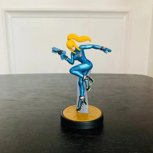 NINTENDO ZERO SUIT Samus Amiibo Super Smash Bros Metroid Wii U ...