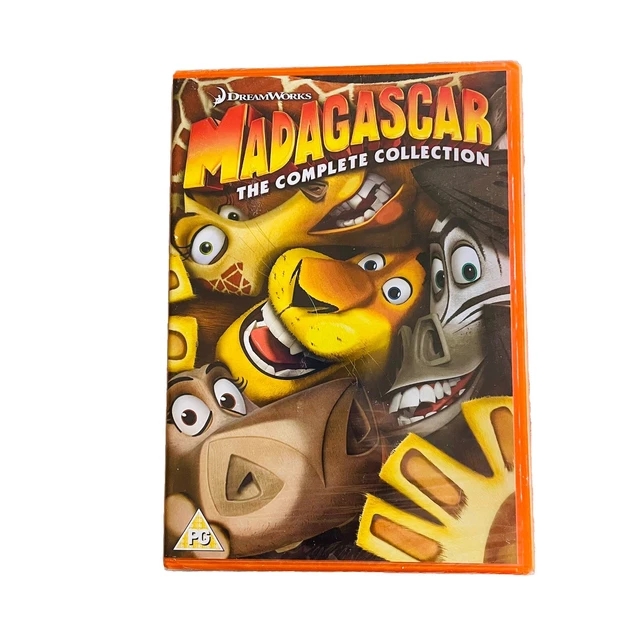 MADAGASCAR THE COMPLETE Collection (DVD 2013) 3 Disc’s Adventure ...