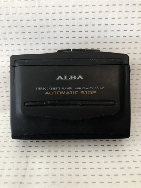ALBA CP-45 PERSONAL Stereo Cassette Player Walkman Vintage Untested £16 ...