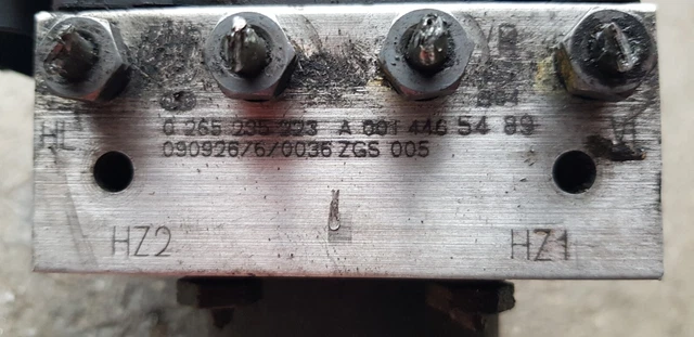 MERCEDES VARIO ABS Hydraulikblock Pumpe Steuergerät A 0014465489 ...