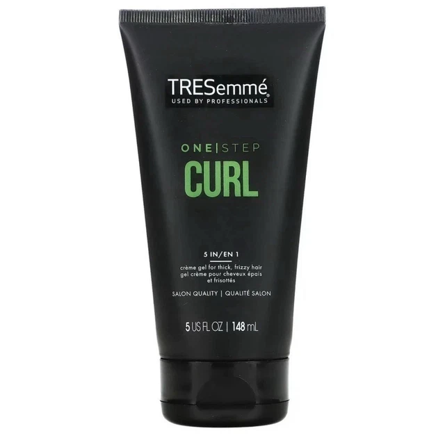 TRESEMME ONE STEP Curl 5-In-1 Creme Gel for Thick & Frizzy Hair 5 fl oz ...
