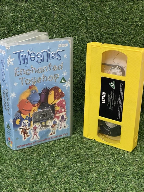 TWEENIES ENCHANTED TOYSHOP Bbc Yellow Video Tape Pal Vhs Video Kids ...
