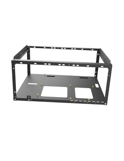 DIY COMPUTER CASE PC Frame Desktop Chassis Stackable Rack Stand Open ...