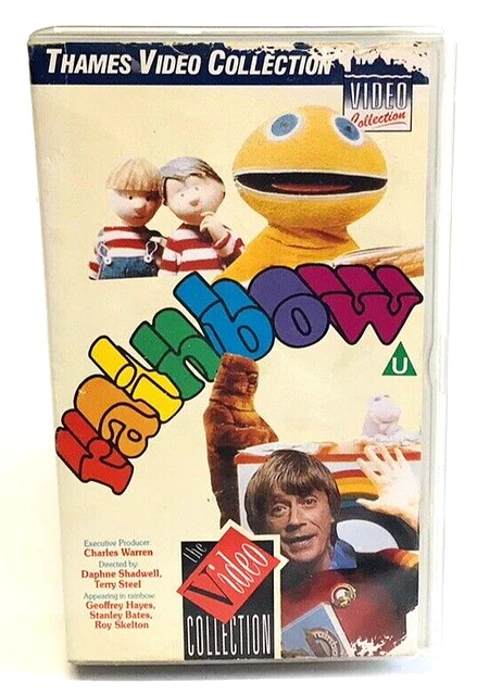 VINTAGE RAINBOW VHS Thames Zippy Bungle George Children's TV 1984 £8.99 ...
