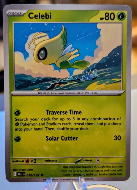 POKÉMON TCG MEGA Evolution - Celebi #012/132 £2.22 - PicClick UK