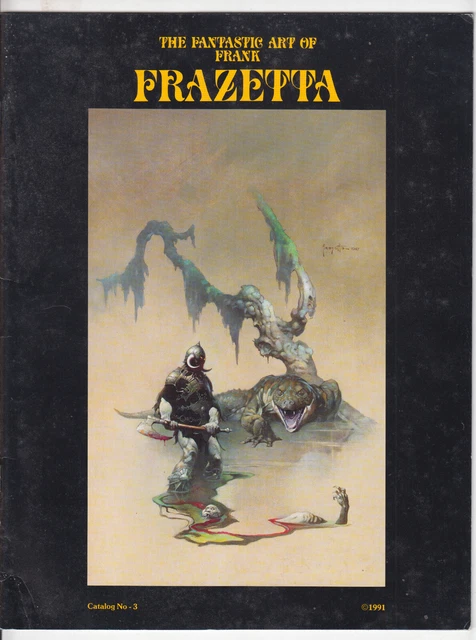 FRANK FRAZETTA THE Fantastic Art of Frank Frazetta BOOK 2 Vintage Pan ...