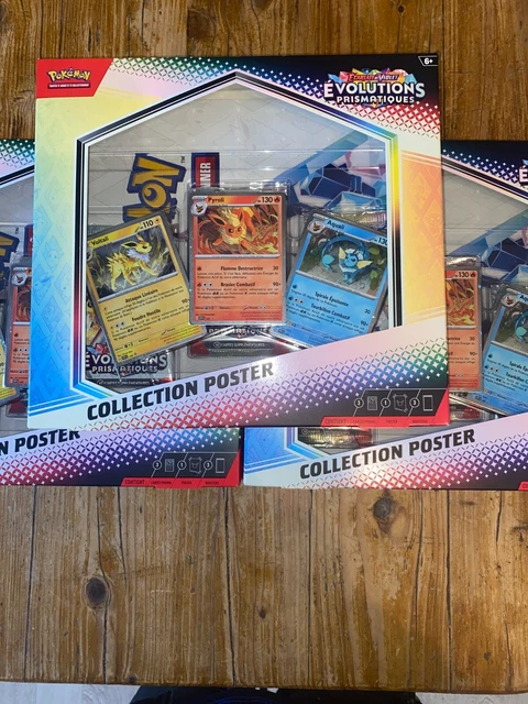 COFFRET COLLECTION POSTER EV 8.5 Evolution Prismatique scellé EUR 60,00 ...