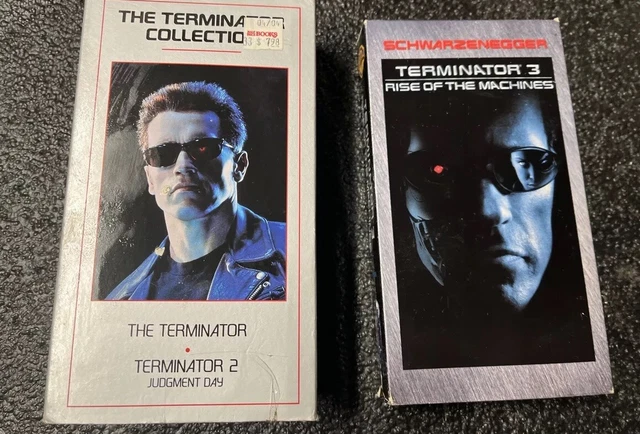 THE TERMINATOR 1, 2, 3 Arnold Schwarzenegger VHS Lot - Vintage VHS ...