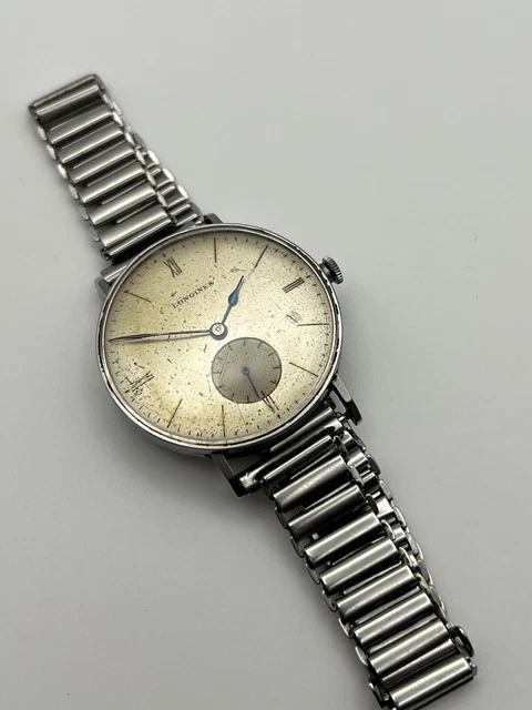 RARE VINTAGE LONGINES Caltrava ref. 22226 Cal 12.68z Bonclip Just ...