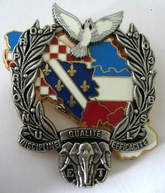 403 BSL FORPRONU Escadron de Transport (éléphant) EUR 9,50 - PicClick FR