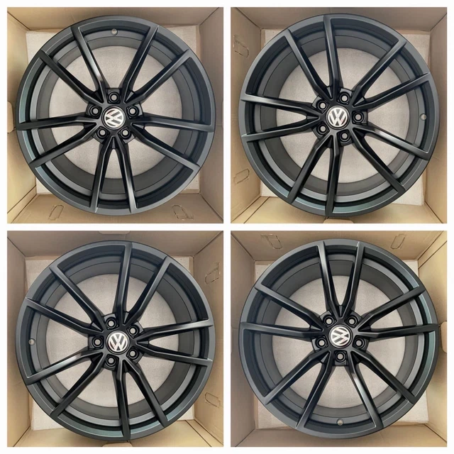 19& GENUINE VW Golf Pretoria ALLOY WHEELS FULL SET 8J ET50 5G0601025CK ...