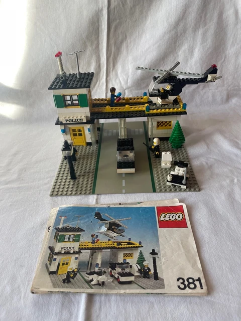 LEGO VINTAGE-LEGOLAND 381- le commissariat de police-Police ...