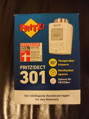AVM FRITZ! DECT 301 Wireless Radiator Thermostat NEW and Original ...