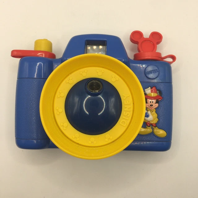 VINTAGE 1990 MATTEL Baby Disney Mickey Mouse Bubbles Play Camera Toy ...