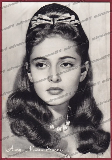 ANNA MARIA SANDRI 01b ATTRICE ACTRESS CINEMA MOVIE STAR PEOPLE ...