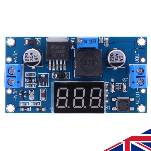 LM2596 DC-DC STEP-DOWN Module 3A Power Supply Module Adjustable High ...