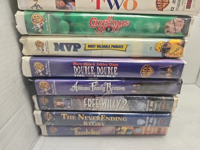 WARNER BROS VHS lot 11 Tapes £29.59 - PicClick UK