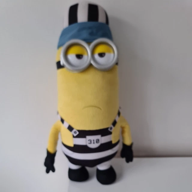 50CM INCH MINION Kevin Despicable Me 3 Plush Soft Toy Convict Jail ...