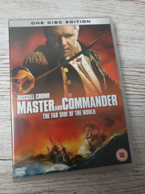 MASTER AND COMMANDER - The Far Side of the World DVD (2004) Historical ...