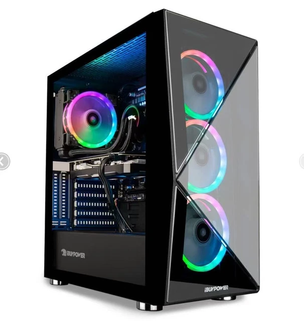 ARGB GAMING DESKTOP Computer i7 PC 64GB RAM 2TB SSD GTX 3050 W11P ...