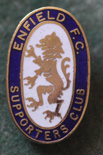 RARE ENGLAND ENFIELD FC Football Club Enamel Pin Badge £2.99 - PicClick UK