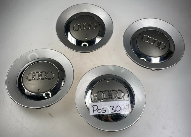ORIGINAL RADZIERKAPPE RADKAPPE Felgendeckel 4Stück Audi A3 A4 4F0601165 ...