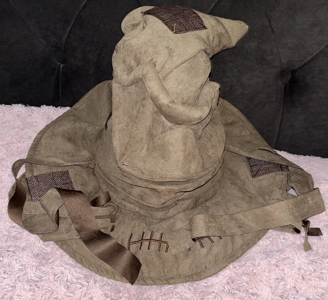 HARRY POTTER TALKING Sorting Hat Hogwarts Wizarding Warner Bros Working ...