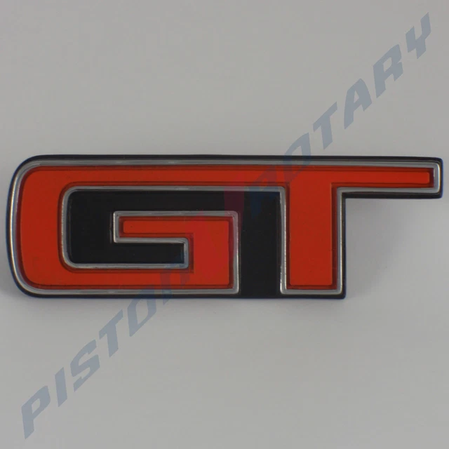 GT REAR QUARTER Panel Badge ,Chrome New for FORD Capri MK1 MK2 MK3 1600 ...