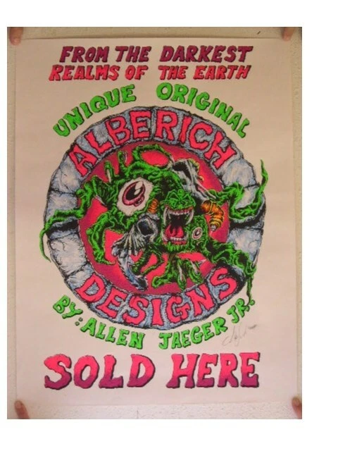 ABERICH DISEGNI SERIGRAFIA Poster Allen Jaeger Jr EUR 184,22 - PicClick IT