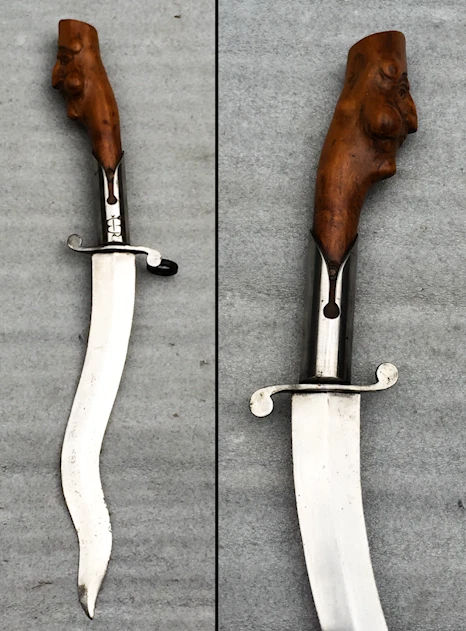 VERY RARE AND Nice Turkish Or Indian Dagger / Sword, Kris Type, Xix ...