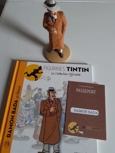 FIGURINE TINTIN COLLECTION Officielle N° 73 RAMON BADA EN FILATURE EUR ...