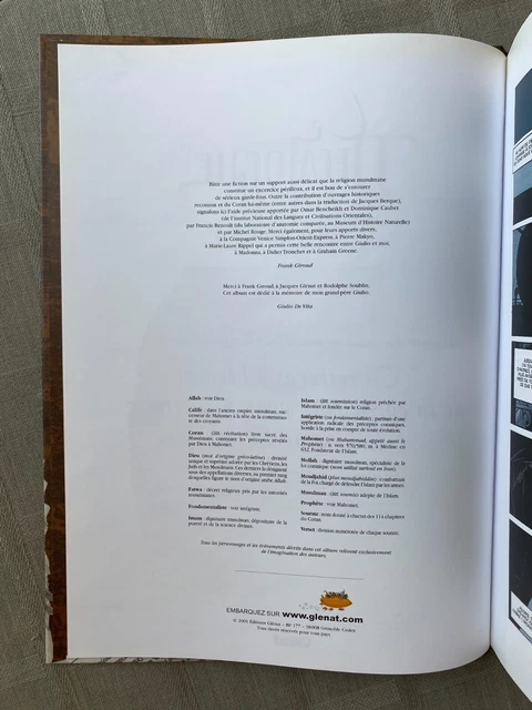 GIROUD DE VITA Le Décalogue Tome 2 La Fatwa Eo En État Neuf EUR 15,00 ...