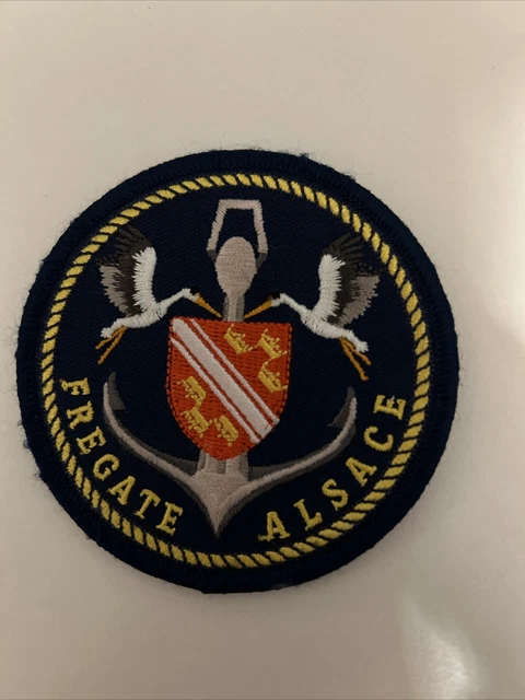 PATCH ÉCUSSON MARINE nationale Frégate Alsace EUR 9,99 - PicClick FR