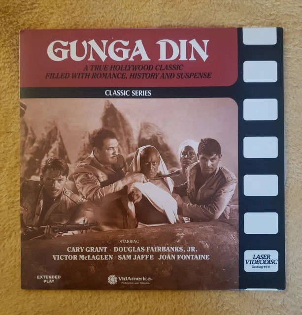 GUNGA DIN (1939) Laserdisc Cary Grant $4.99 - PicClick